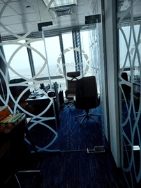 Glass Partition: Why frosted Sticker and Sandblast is Required on glass?